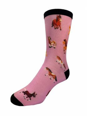 Fun print socks - Horses - Adore Collection