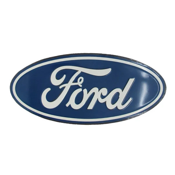 Ford logo metal sign (50cm across) - Adore Collection