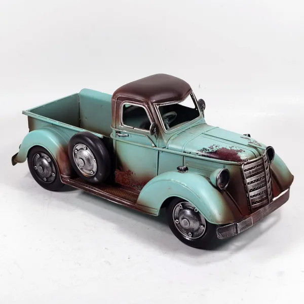 Patina blue truck model - Adore Collection