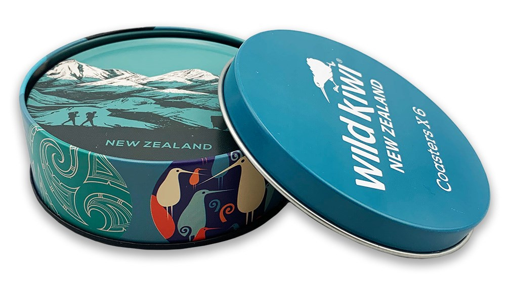6 piece New Zealand coaster set - Adore Collection