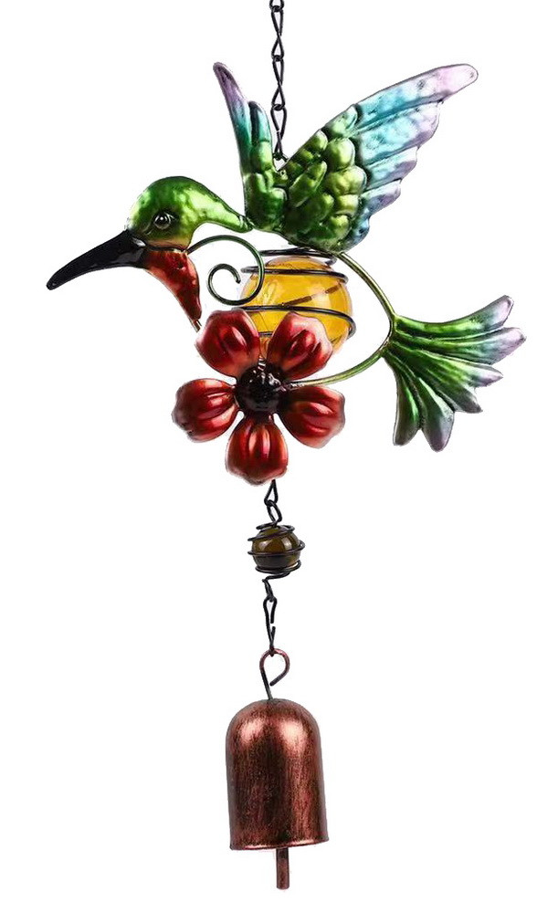 Hummingbird Bell Windchime - Adore Collection