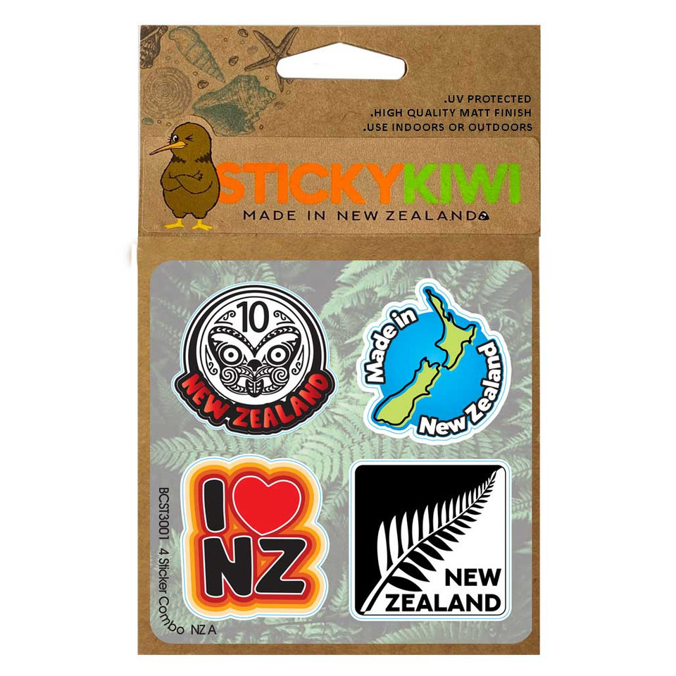 4 NZ Combo Stickers - Adore Collection