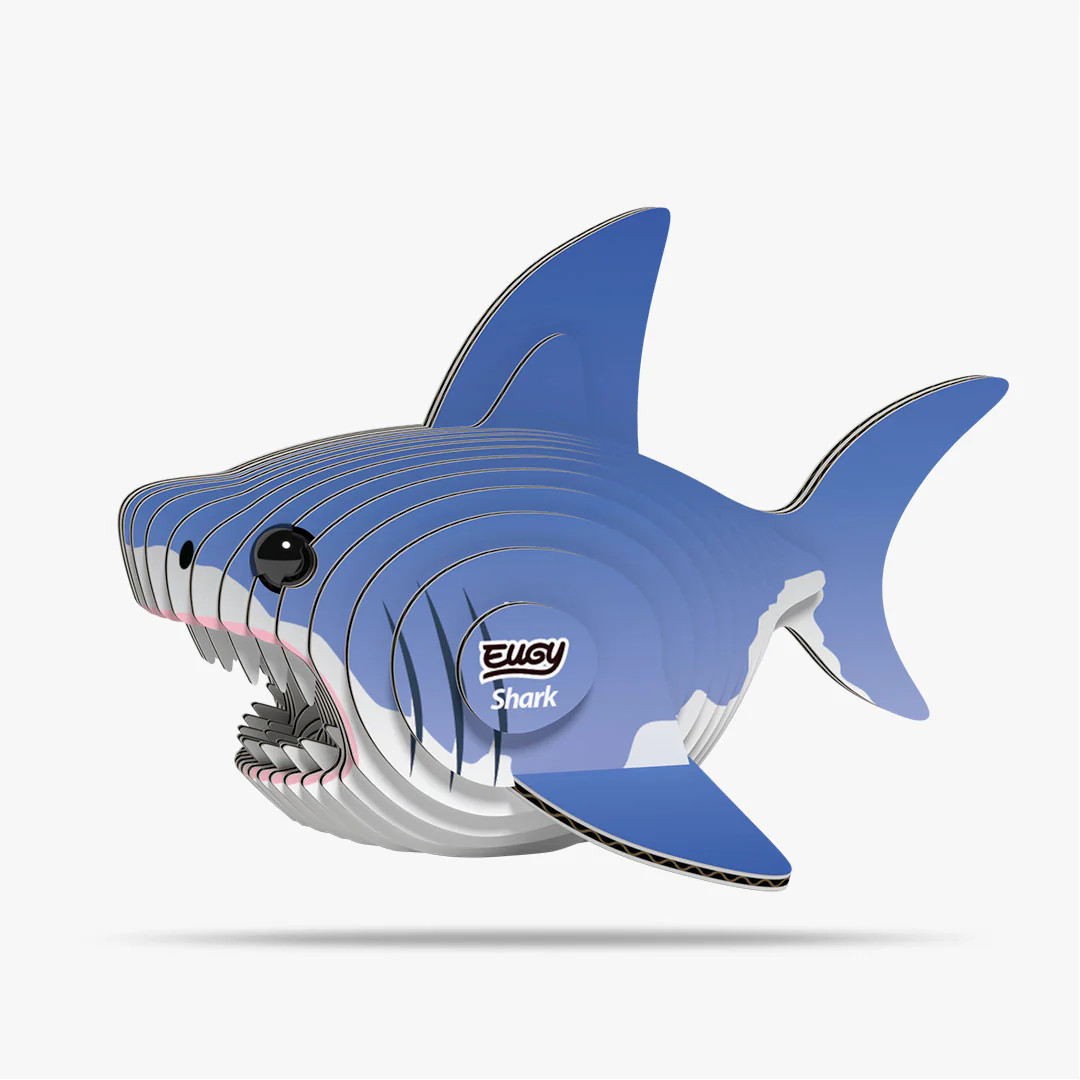 Shark 3D Cardboard Model Kitset - Adore Collection