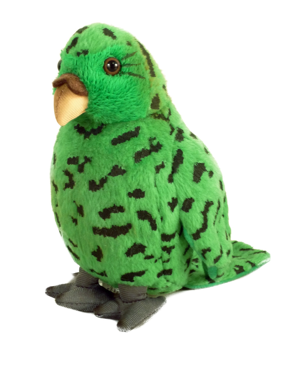 NZ Native Kakapo soft toy Bird with sound - Adore Collection