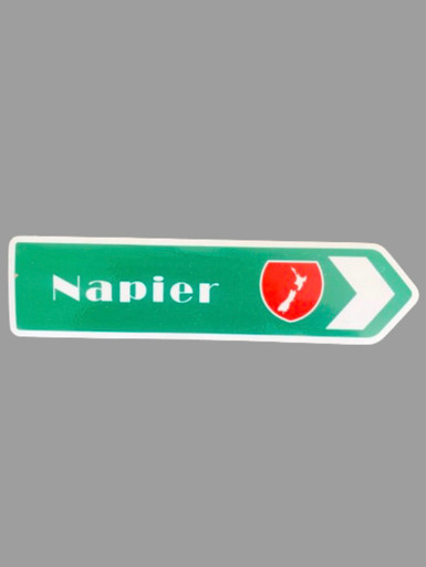 New Zealand Road Sign Magnet - Napier - Adore Collection