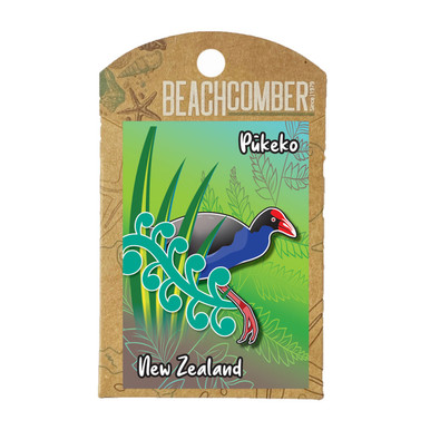 NZ Fridge Magnet - NZ Native Bird, Pukeko - Adore Collection