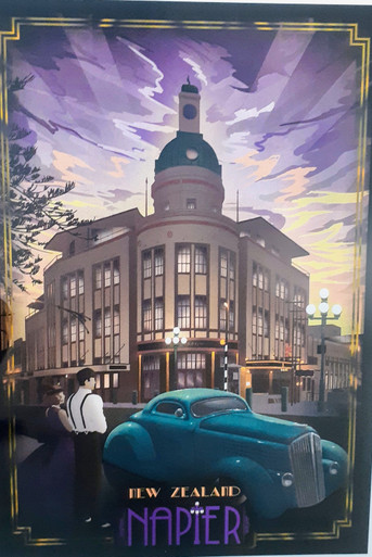 Napier Art Postcard - Adore Collection