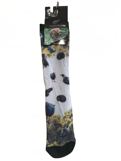 Fun print socks - Native birds - Adore Collection