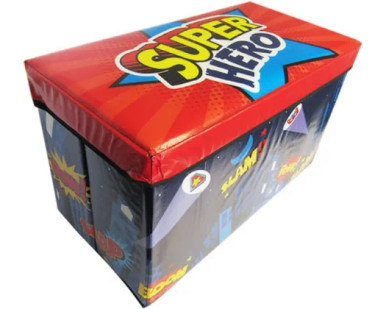Super Hero Toy Box - Adore Collection