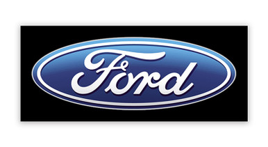 Ford Logo metal sign 31cm wide by 13cm tall - Adore Collection