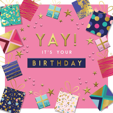 Yay! It's your birthday - Birthday card - Adore Collection