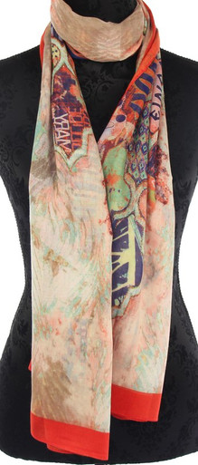 Moroccan pattern summer scarf - Adore Collection