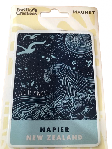 Napier New Zealand magnet - Life is swell - destinationnapier
