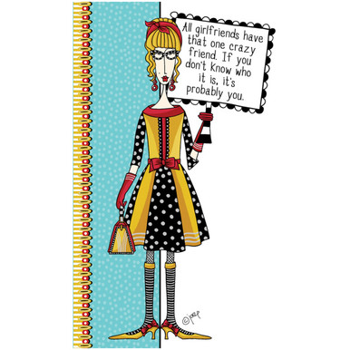Greeting Cards-One Crazy Friend - Adore Collection