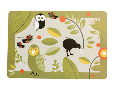 NZ native Bird place mat - Adore Collection