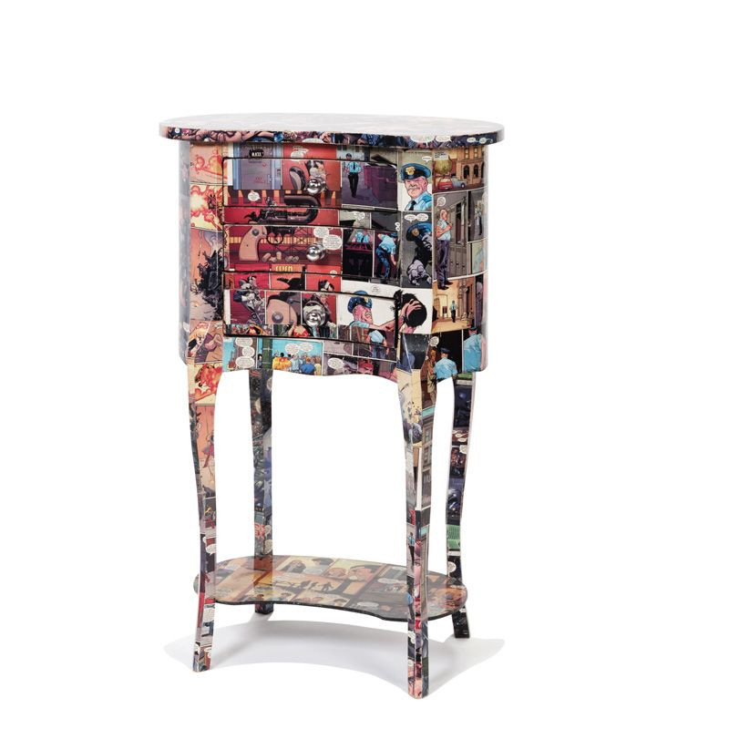 Vintage Collection Art Deco Comic Strip Locker Table Event Hire Dublin ...