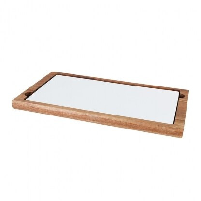 Genware Buffet Hire: Wooden Cheese Board - Caterhire