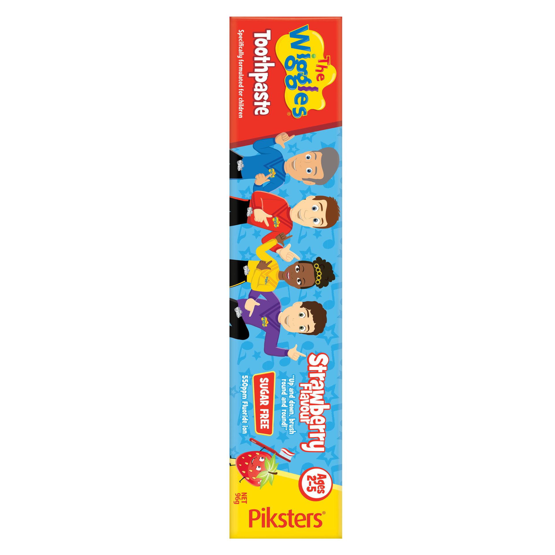 Piksters The Wiggles Toothpaste Strawberry 96g