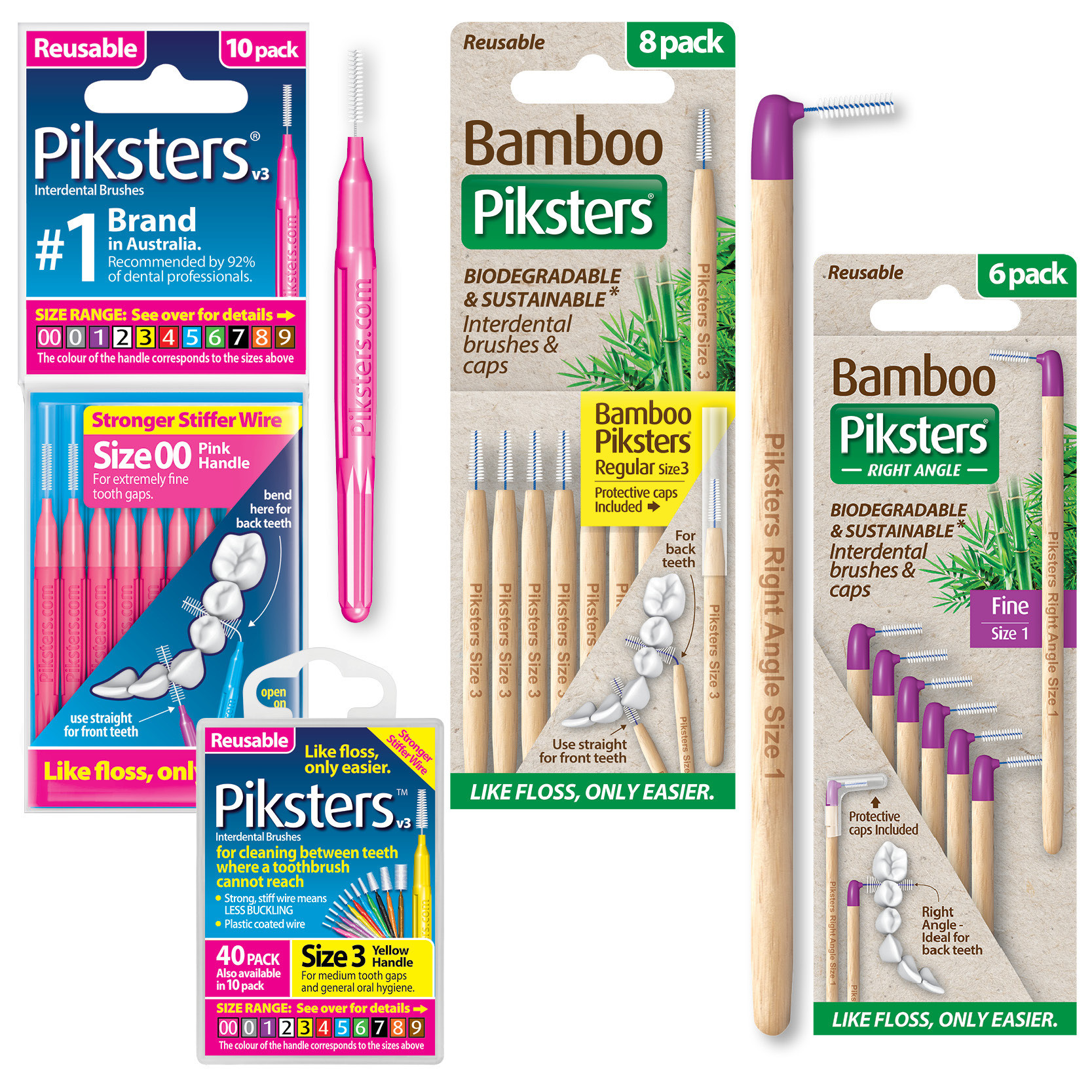 Interdental Brushes │ Piksters