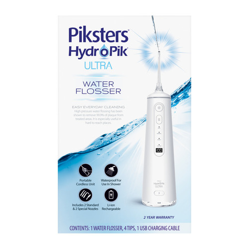Piksters HydroPik Ultra Water Flosser White - Piksters