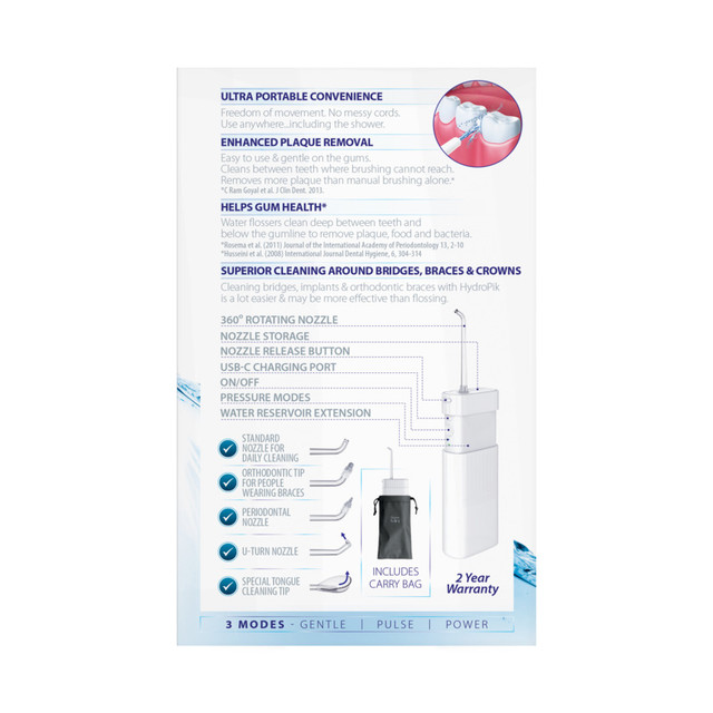 Piksters HydroPik Mini Water Flosser