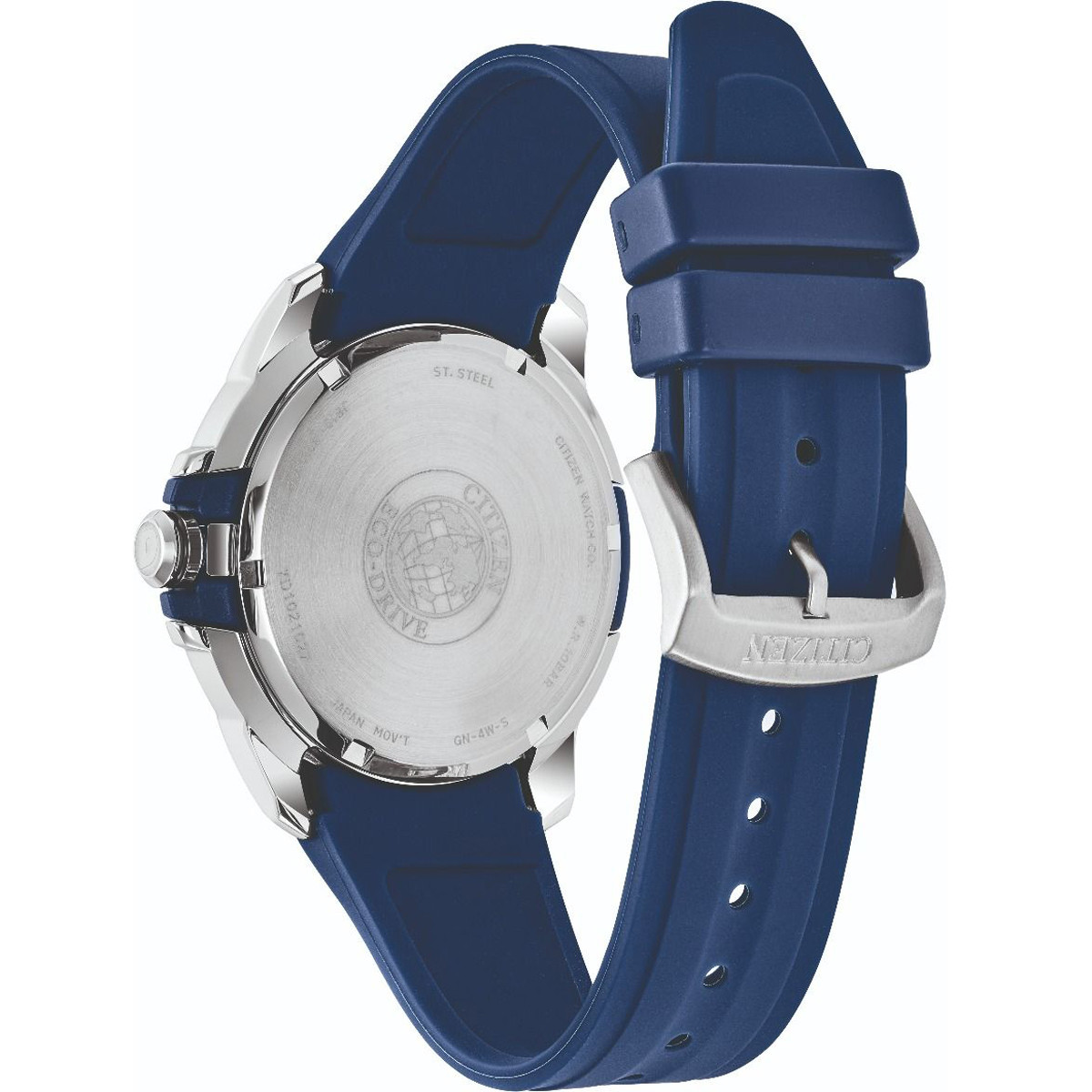 Citizen Eco-Drive AR Blue Polyurethane Strap Watch AW1158-05L