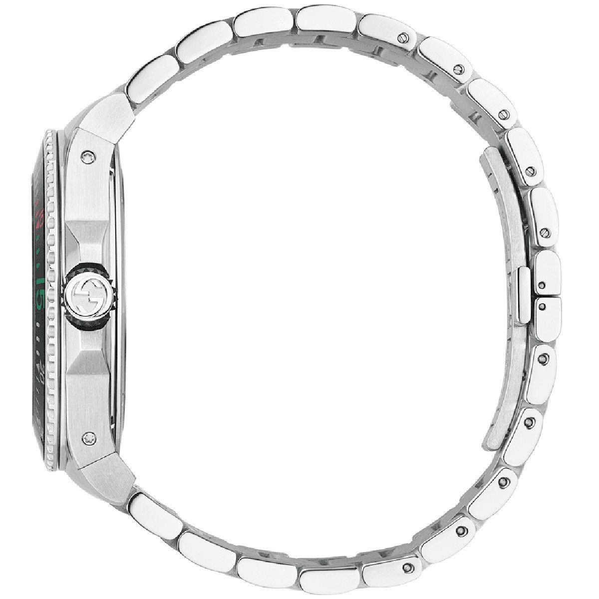 Gucci Dive Sapphire Snake Black Dial Watch YA136218