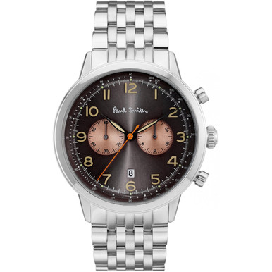 Paul Smith Precision Grey Dial Bracelet Watch P10019