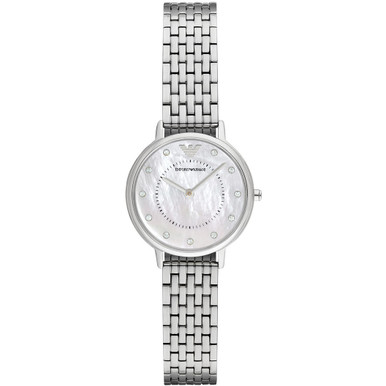 Emporio Armani Ladies Silver Bracelet Watch AR2511