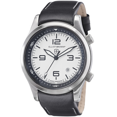 Elliot Brown Canford Leather Strap Watch 202-005-L02