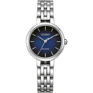 Citizen Ladies Eco-Drive Blue Dial Bracelet Watch EM0990-81L