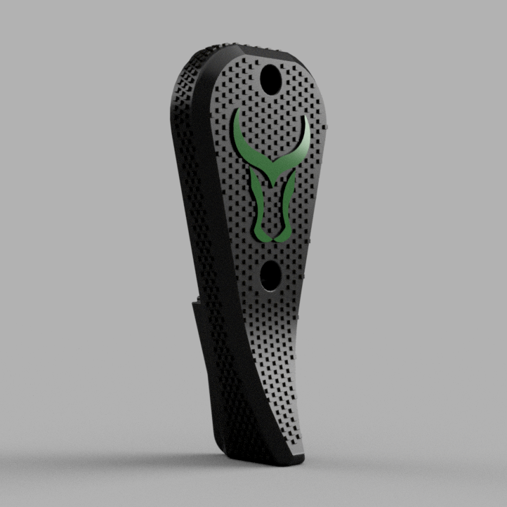 BCI VFC MP7 Enlarged Butt Plate w/ Aggressively Textured Grip ...