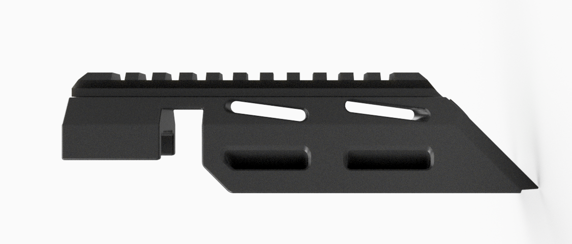 Bull Craft PKM / PKP Picatinny Optic Rail | GRAVIX - Stampede Tactical