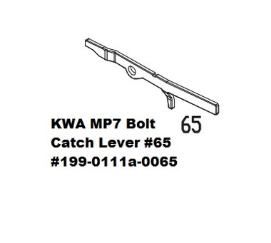 KWA MP7 Bolt Catch Lever #65 199-0111a-0065 - Stampede Tactical