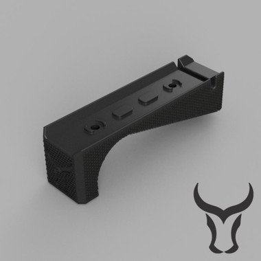 BCI VISE 2.0 4.5" Angled Contoured Foregrip w/ Handstop for M-LOK Rails ...