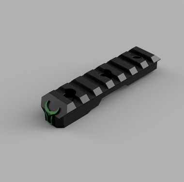 BCI M60 7 Slot Picatinny Dust Cover Optic Rail Section for Stock ...