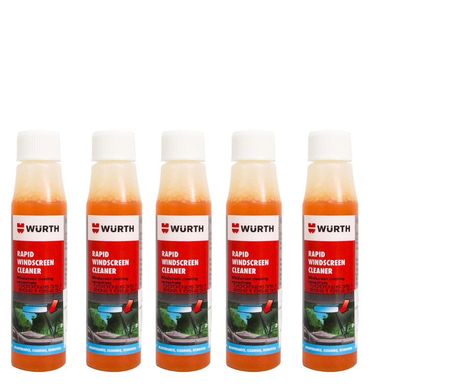 Buy Online-Wurth Rpaid Windscreen Cleaner- 5 Pack-AutoFastFit