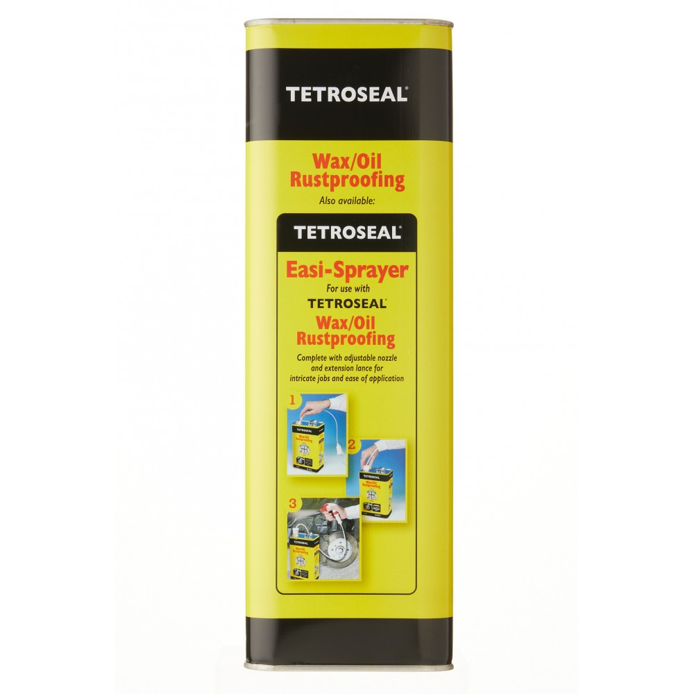 Buy Online-Tetroseal Wax Oil/ Rustproofing -Clear - 5 Litre-AutoFastFit