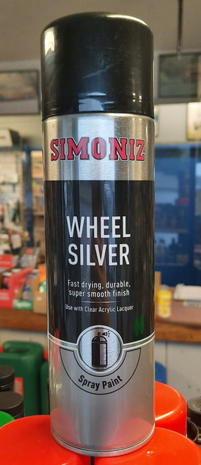 Buy Simoniz Wheel Silver Acrylic Spray Paint