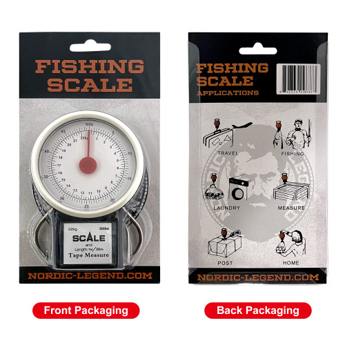 Nordic Legend Fish Scale with Tape Measure