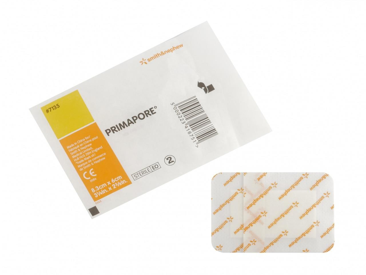 Primapore Adhesive Single Wound Dressing 15cm x 8cm