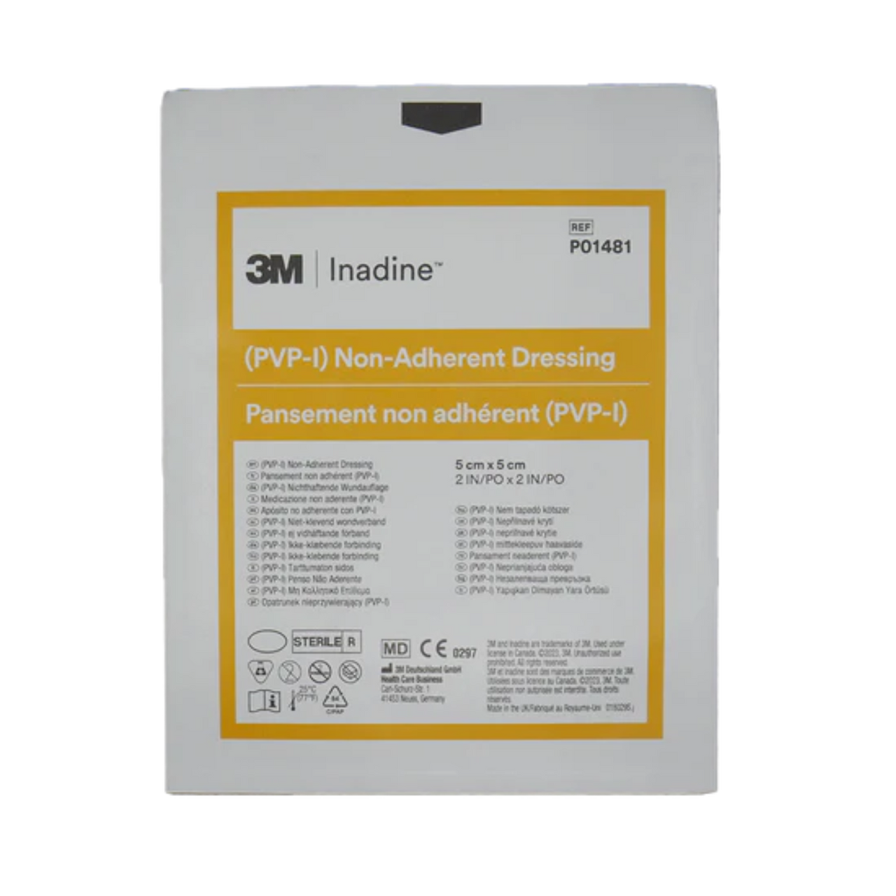 Inadine wound dressing | non adherent dressing by 3M