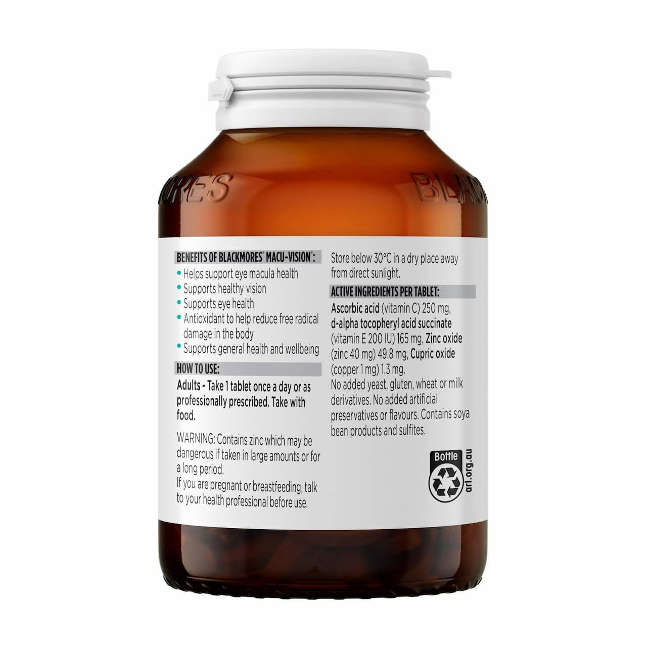 Blackmores Macu-Vision 150 Tablets | Eye & Vision Support