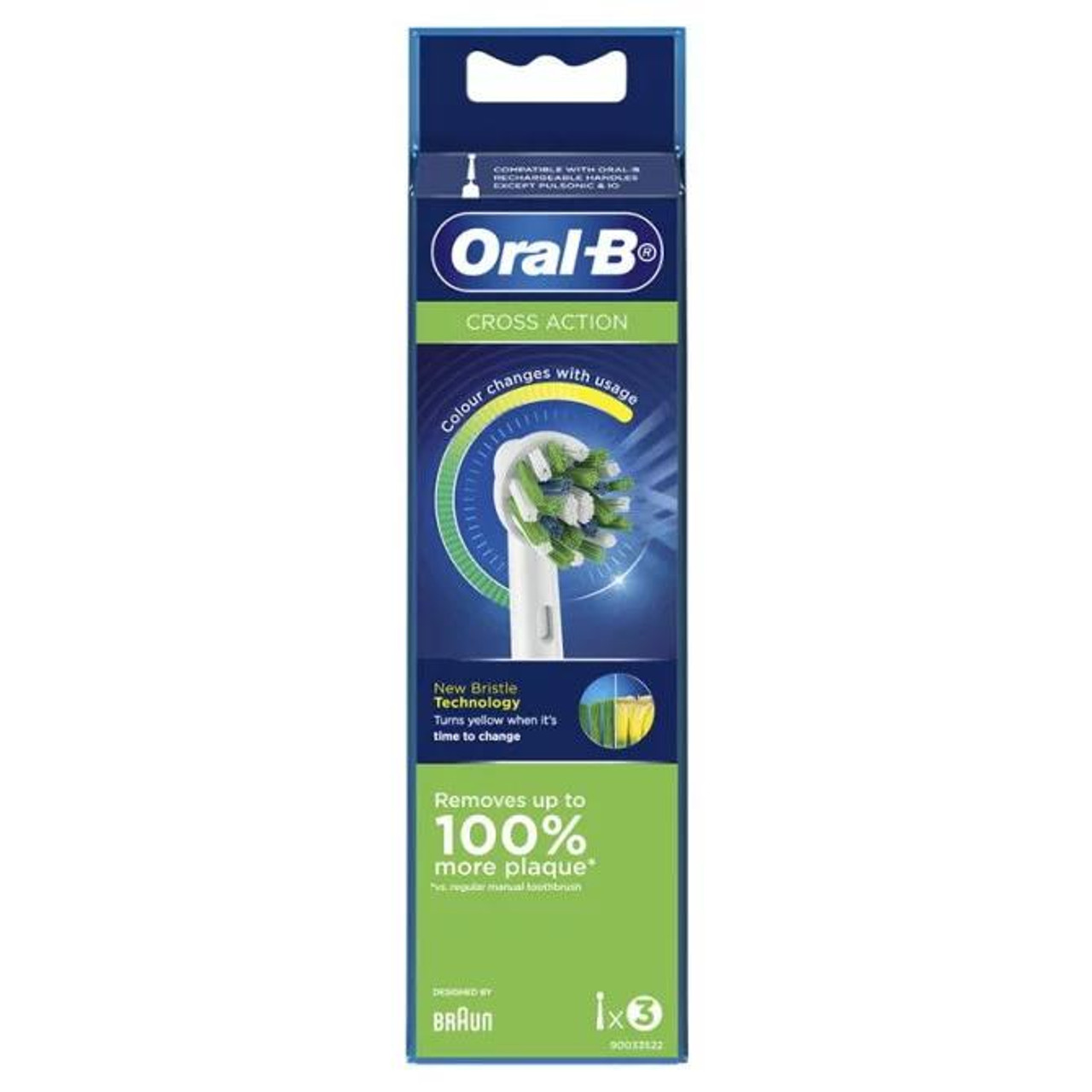 Cross Action Replacement Brush Heads