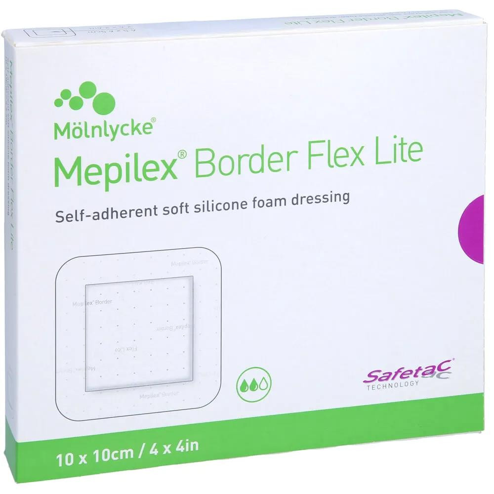 Mepilex Foam Dressing 10x10cm 5 Pack
