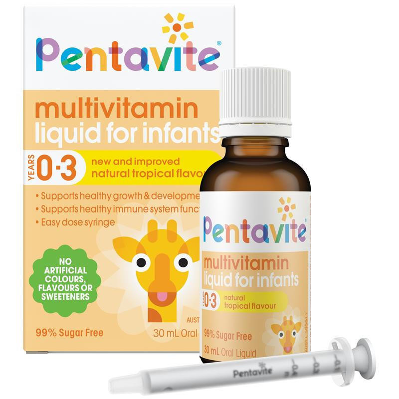 Pentavite Multivitamin Infant Liquid Drops 30mL