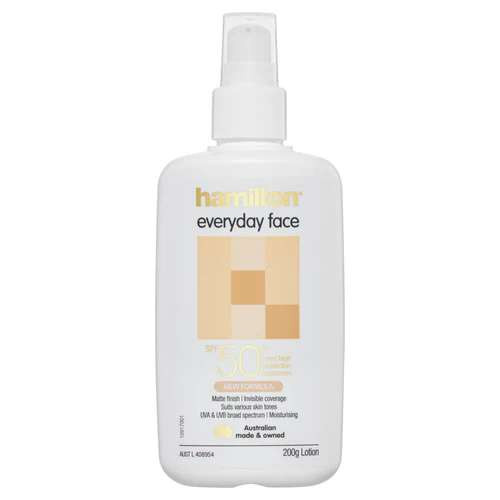 Hamilton Everyday Face Cream SPF50+ 200g | SuperPharmacyPlus