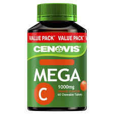 Cenovis Mega C 1000mg Orange Flavour | 60 Chewable Tablets