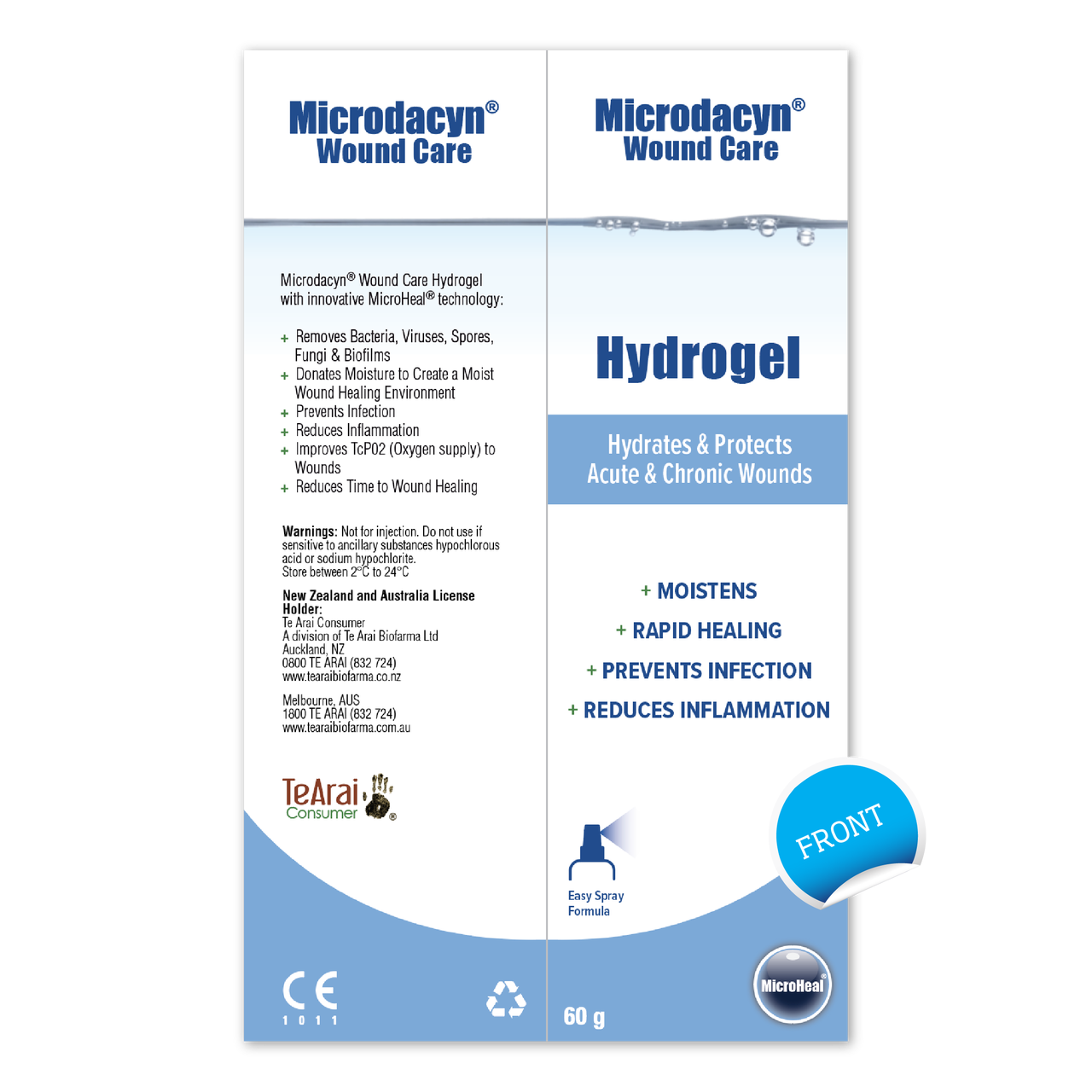 Microdacyn Wound Care Hydrogel 60g