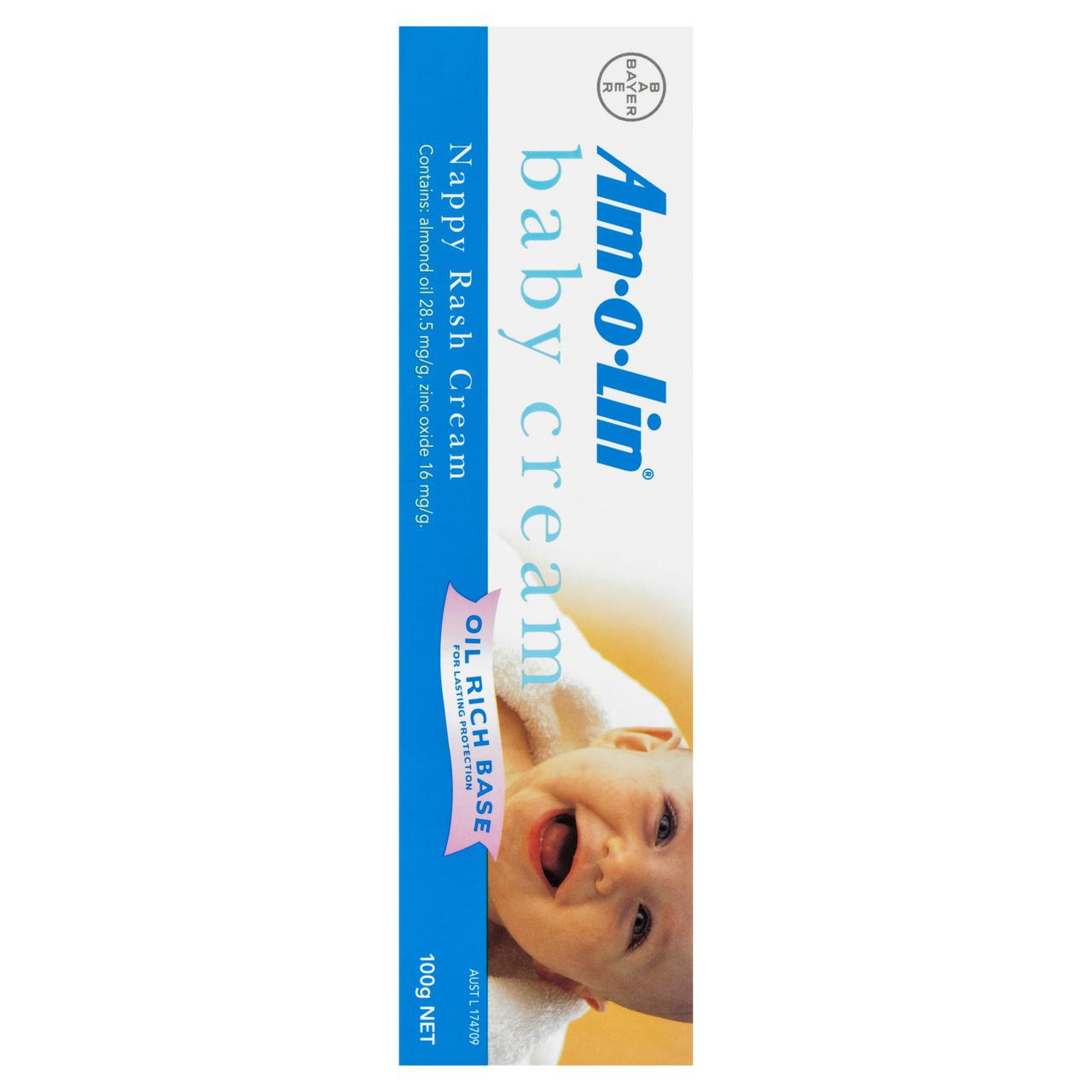 Amolin Nappy Rash Baby Cream 100g | SuperPharmacyPlus Online